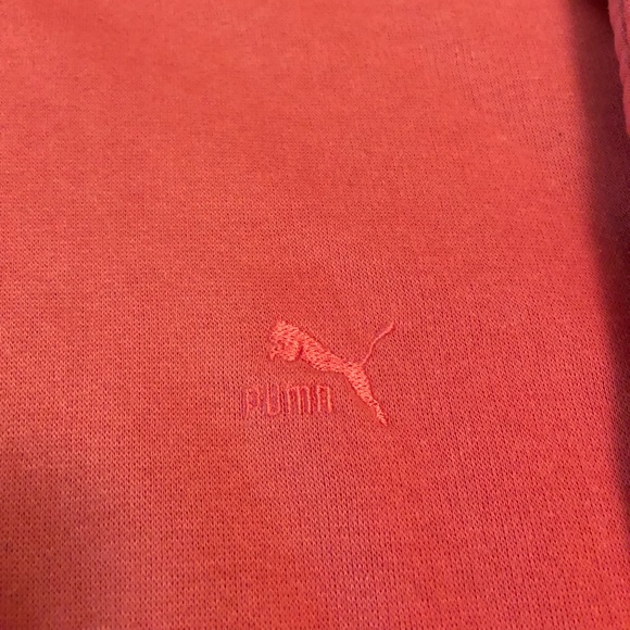 Puma | Jackets & Coats | Vintage Pink Puma Fleece Track Jacket | Poshmark